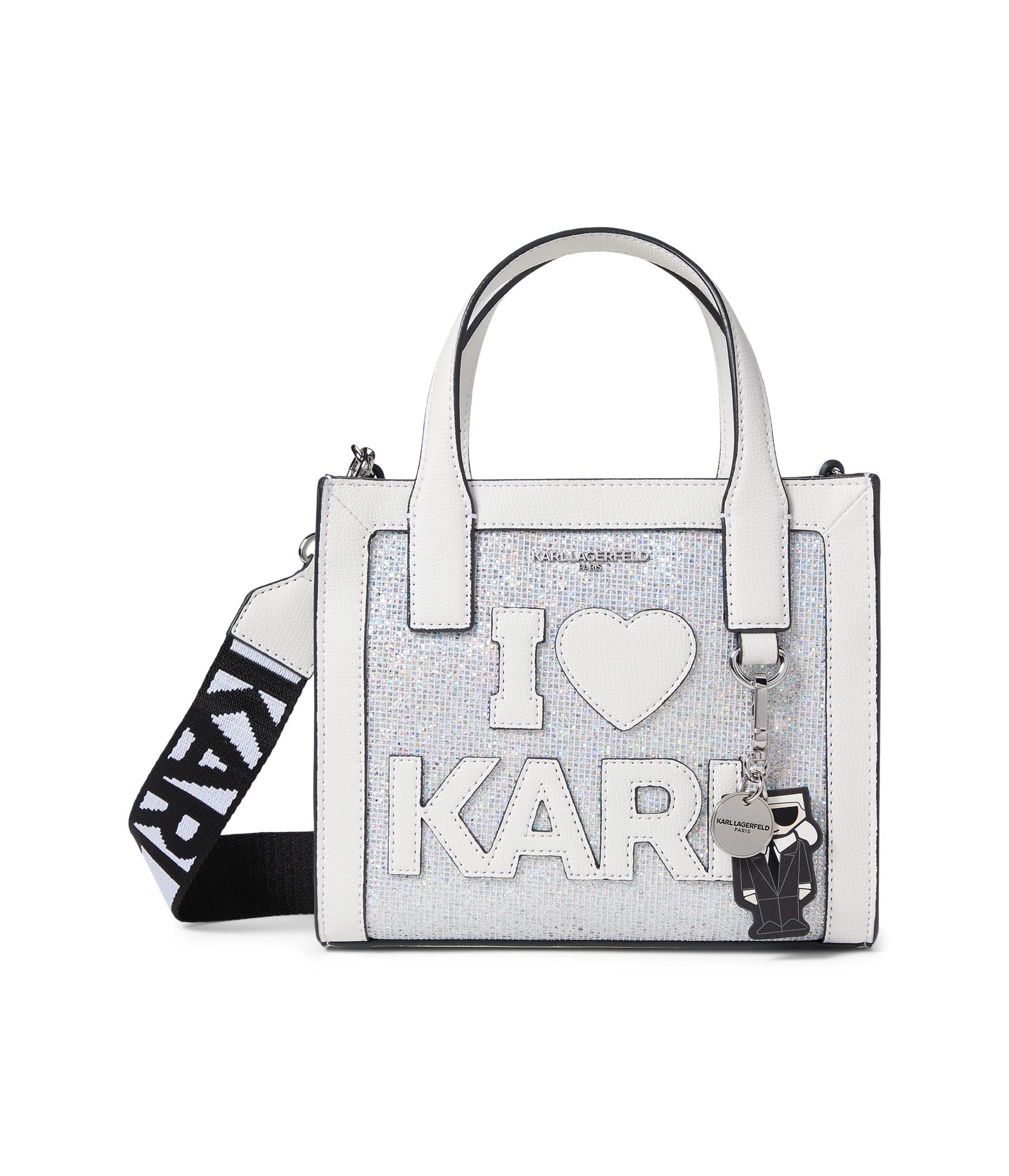 Karl Lagerfeld Paris Nouveau Tote Winter White One Size