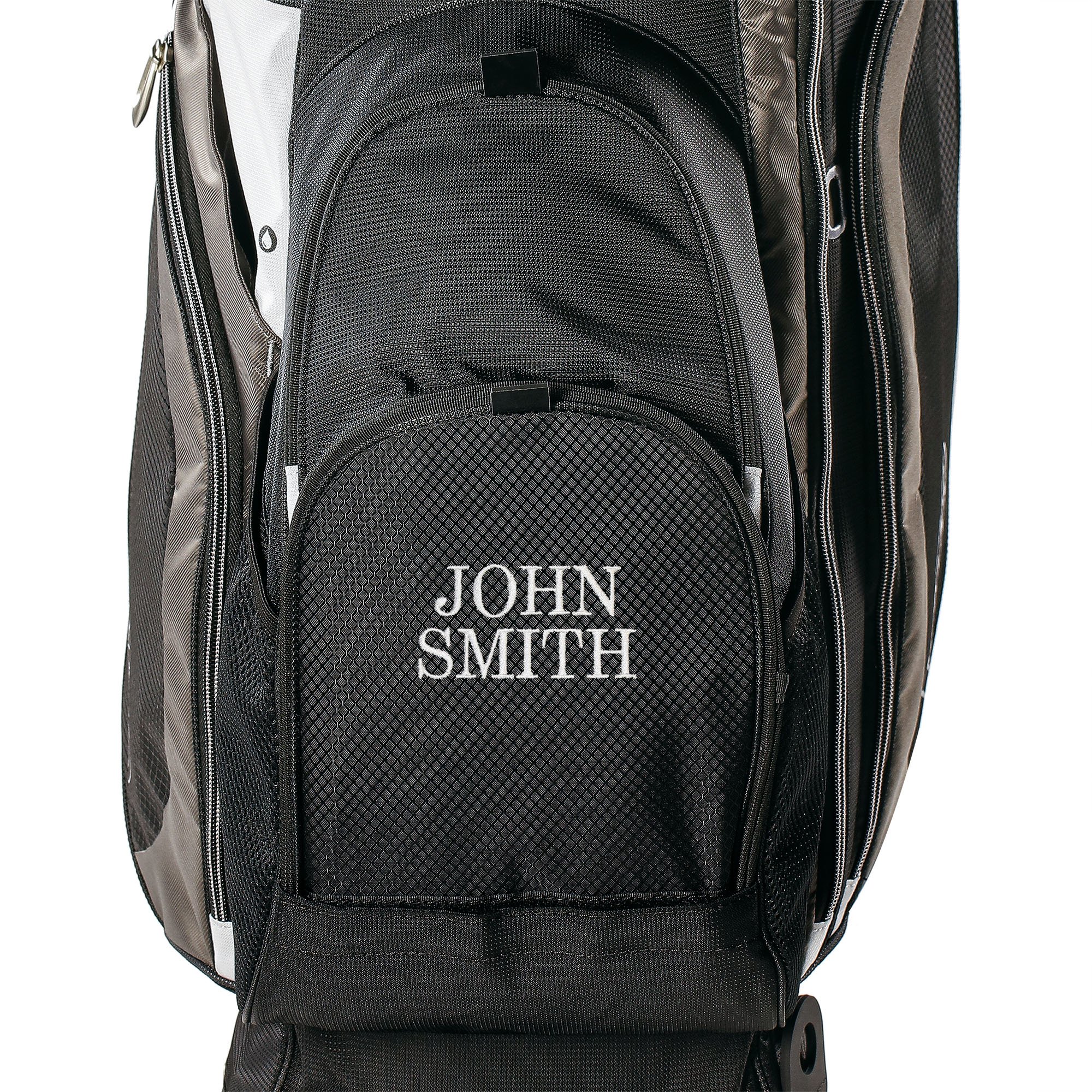 Izzo Golf Versa Ultra-Lite Stand Golf Bag with Exclusive Features, Black/Gray