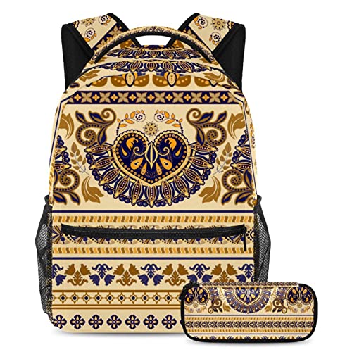 VBFOFBV Travel Backpack, Laptop Backpack for Women Men, Fashion Backpack, Egyptian Vintage Ethnic