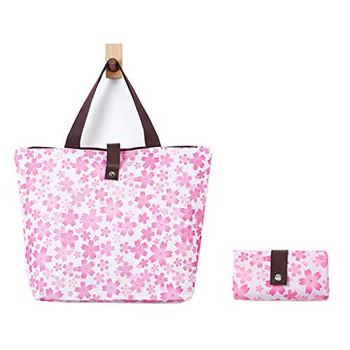 ZIXINZIYI Reusable Shopping Bags, Eco-friendly Shopping Bags, Waterproof Tote Bags, Washable Foldable Shopping Bags (Tote Bag-14)