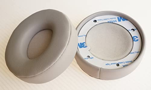 V-MOTA Ear Pads Compatible with Beats Solo Pro Wireless Noise Cancelling On-Ear Headphones,Replacement Cushions Repair Parts (1 Pair) (Gray)