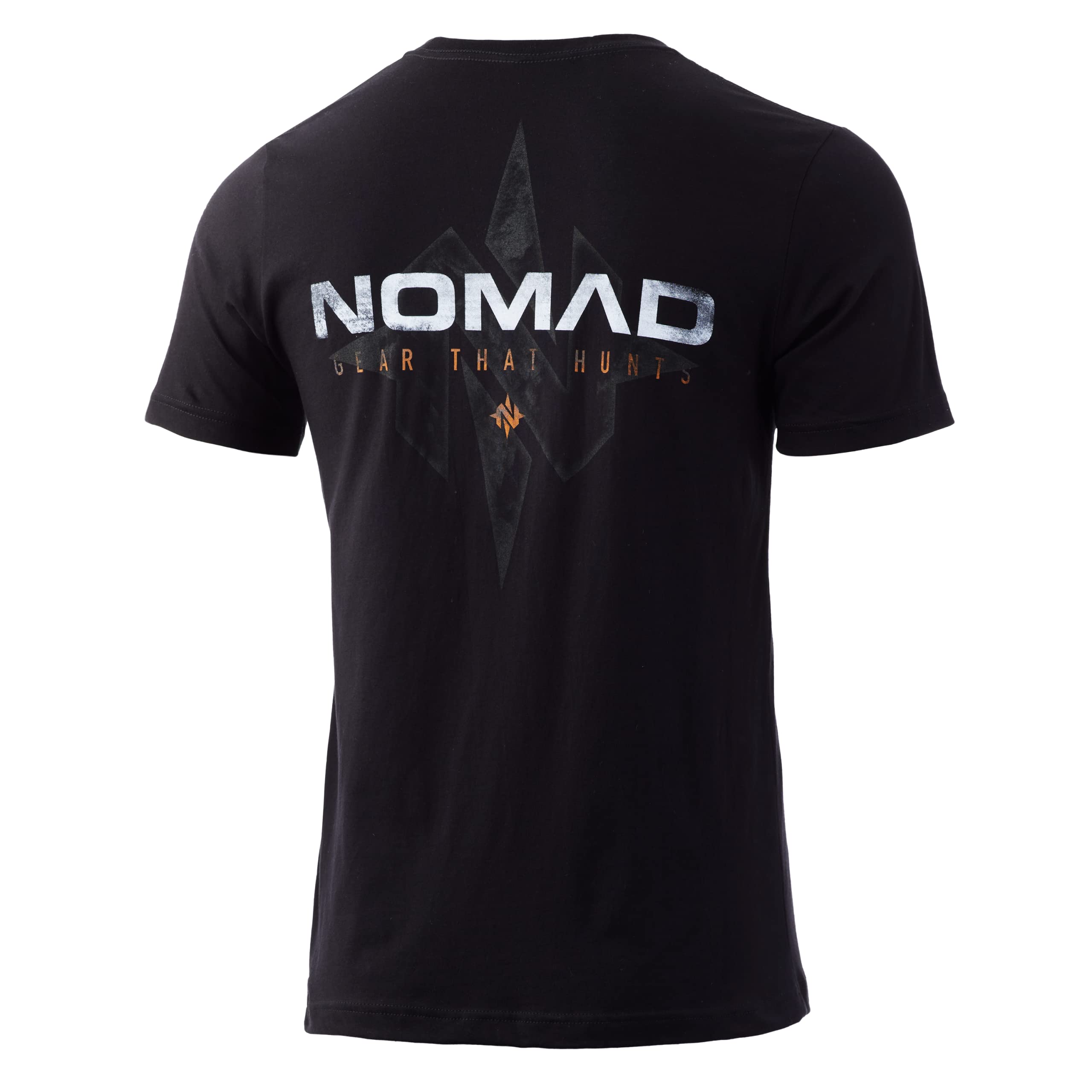 Nomad Logo Tee | Short Sleeve Moisture-Wicking Hunting T-Shirt Black
