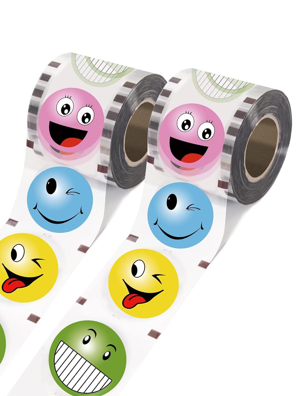 WantJoin 2 Rolls Cup Sealing Film, Cup Sealer Film 90-105 mm(3.5-3.7inïŒ 6400 Cups for PP Plastic and Paper Cups, Tea Cup Sealing Film for Coffee Shop, Milk Tea Shop, Bar, Colourful