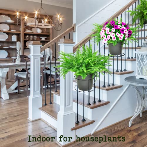 Vertical Garden Railing Planter Shelf for Balcony Deck Porch Patio and Indoor Stair Railing-Remarkable Gardening Gifts-1/2β-3/4β Spindle