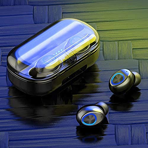 TBIIEXFL Headset Touch Function with Charging Box Stereo Headphones in-Ear Built-in Microphone Headphones Sports Subwoofer