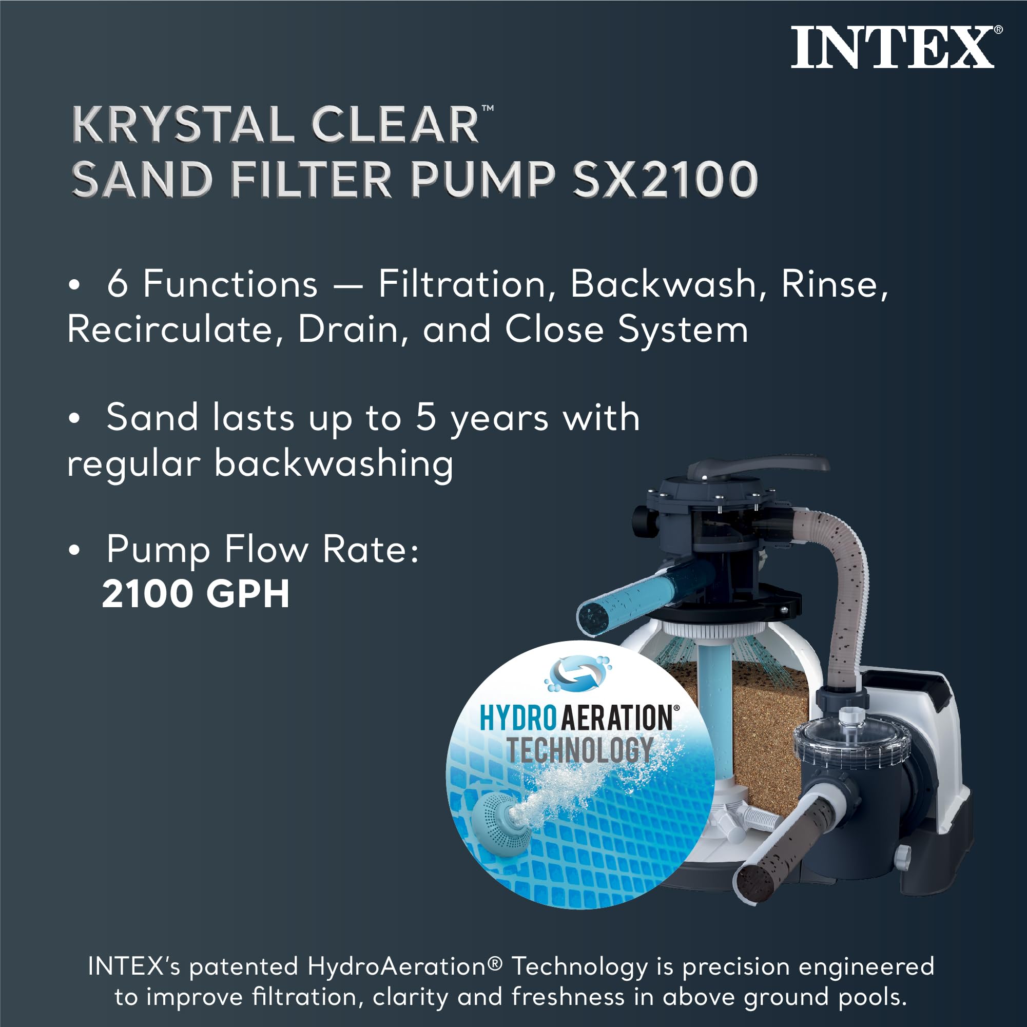 Intex 26363EH Ultra XTR Deluxe Rectangular Above Ground Swimming Pool Set: 24ft x 12ft x 52in β Includes 2100 GPH Sand Filter Pump β SuperTough Puncture Resistant β Rust Resistant β Easy to Assemble