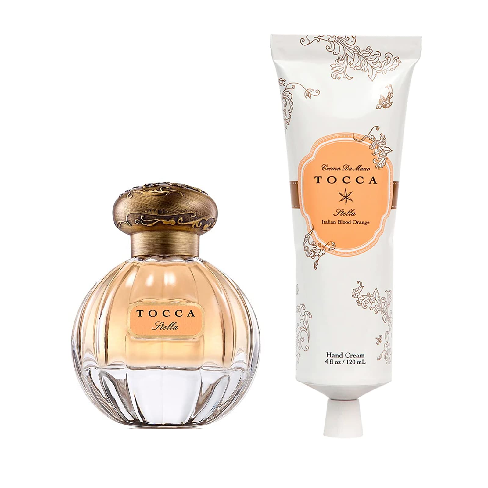 Tocca Eau de Parfum (50 ml) and Hand Cream (120 ml) in Stella - Fresh Floral, Blood Orange, Freesia, Spicy Lily