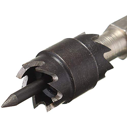 Spot Weld Cutter Set,13 Pcs 3/8" Rotary Spot Weld Cutter Remover Drill Bits Tool and 2 Replacement Blades,Metal Hole Cutter Remover for Power Drill Spot Welding