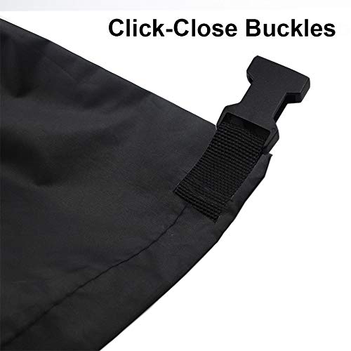 Silvotek Firewood Rack Cover - 8 Feet Log Rack Cover with Durable and Water Resistant 210D Fabric Material, Outdoor Firewood Cover All-Weather Protection