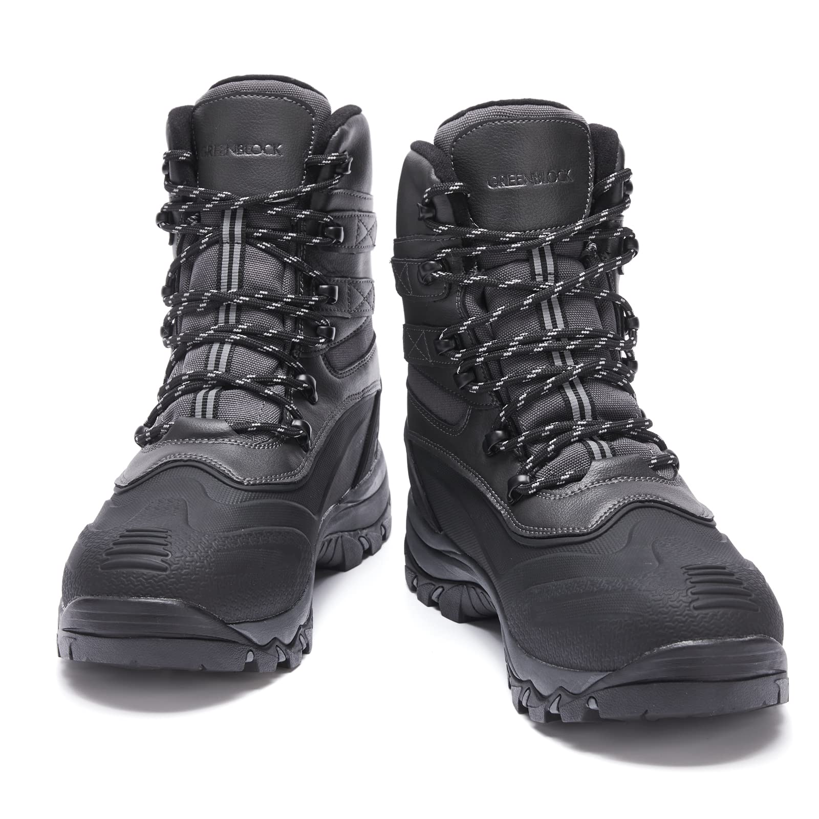 NS Hiking Boots-Men’s Waterproof Lightweight Outdoor Hiking Shoes Black