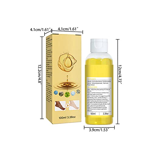 That's It Yellow Exfoliating Oil Brightens Skin Tone Moisturizes Whitens And Beautifies Skin 100ml Instant Eye Firm