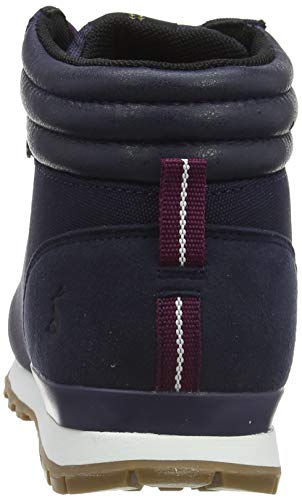 Joules Women's Hiking Rain Boot, French Navy, 7