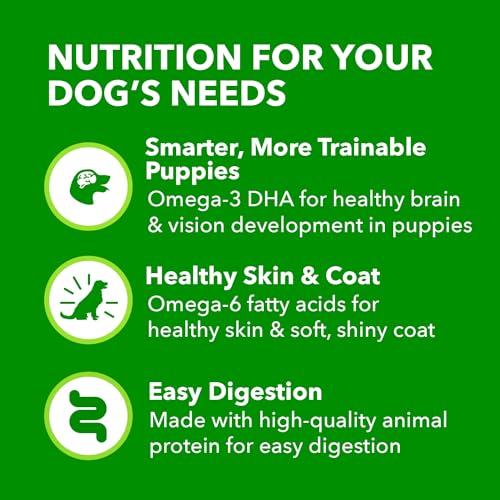 IAMS PROACTIVE HEALTH Puppy Wet Dog Food Classic Ground with Chicken and Rice, 12-Pack of 13 oz. Cans