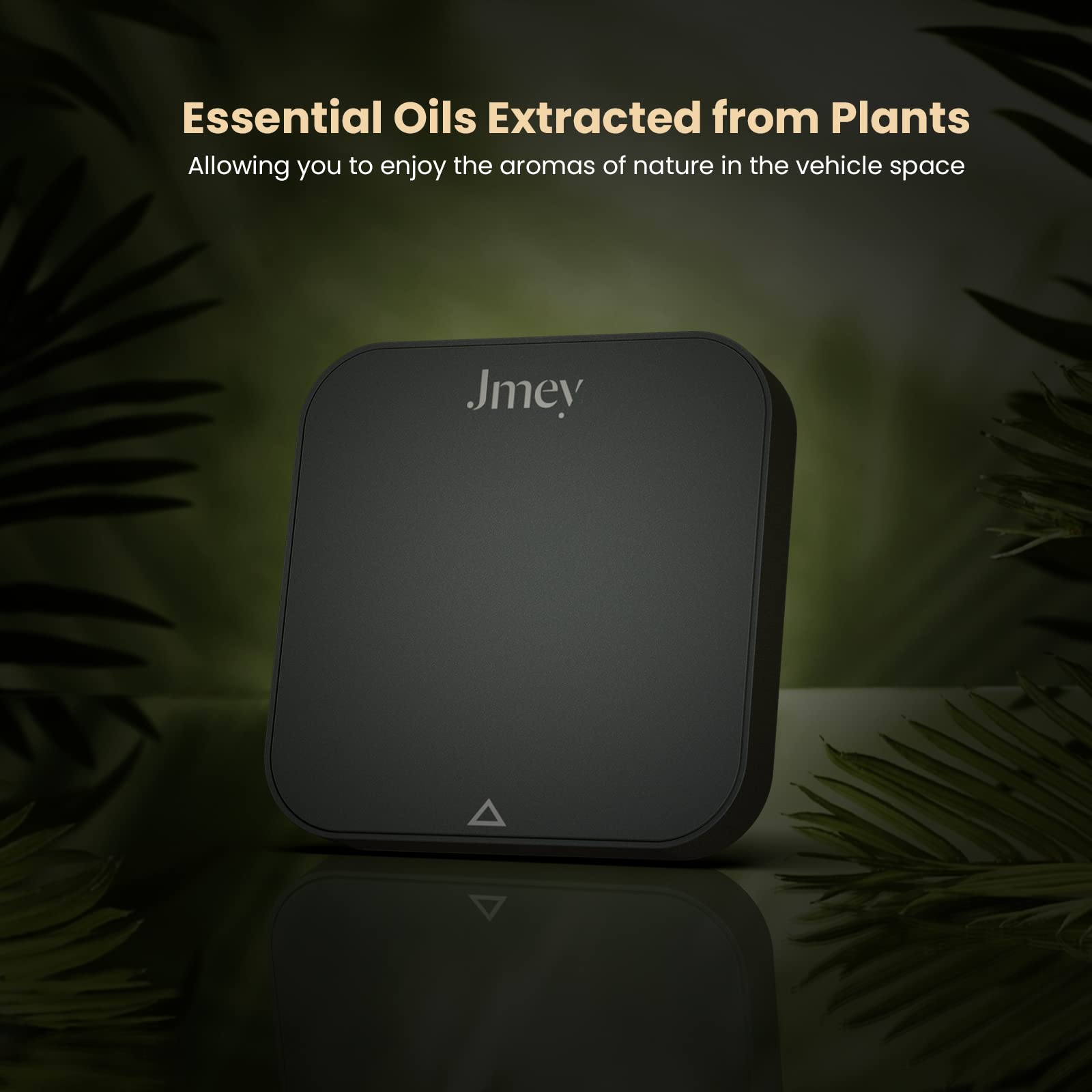 Jmey Car Air Fresheners Designed for Tesla Model 3/Model Y, 1x Scent Locket + 4x Scent Pods (2x Sea Breeze + 2x Mint)