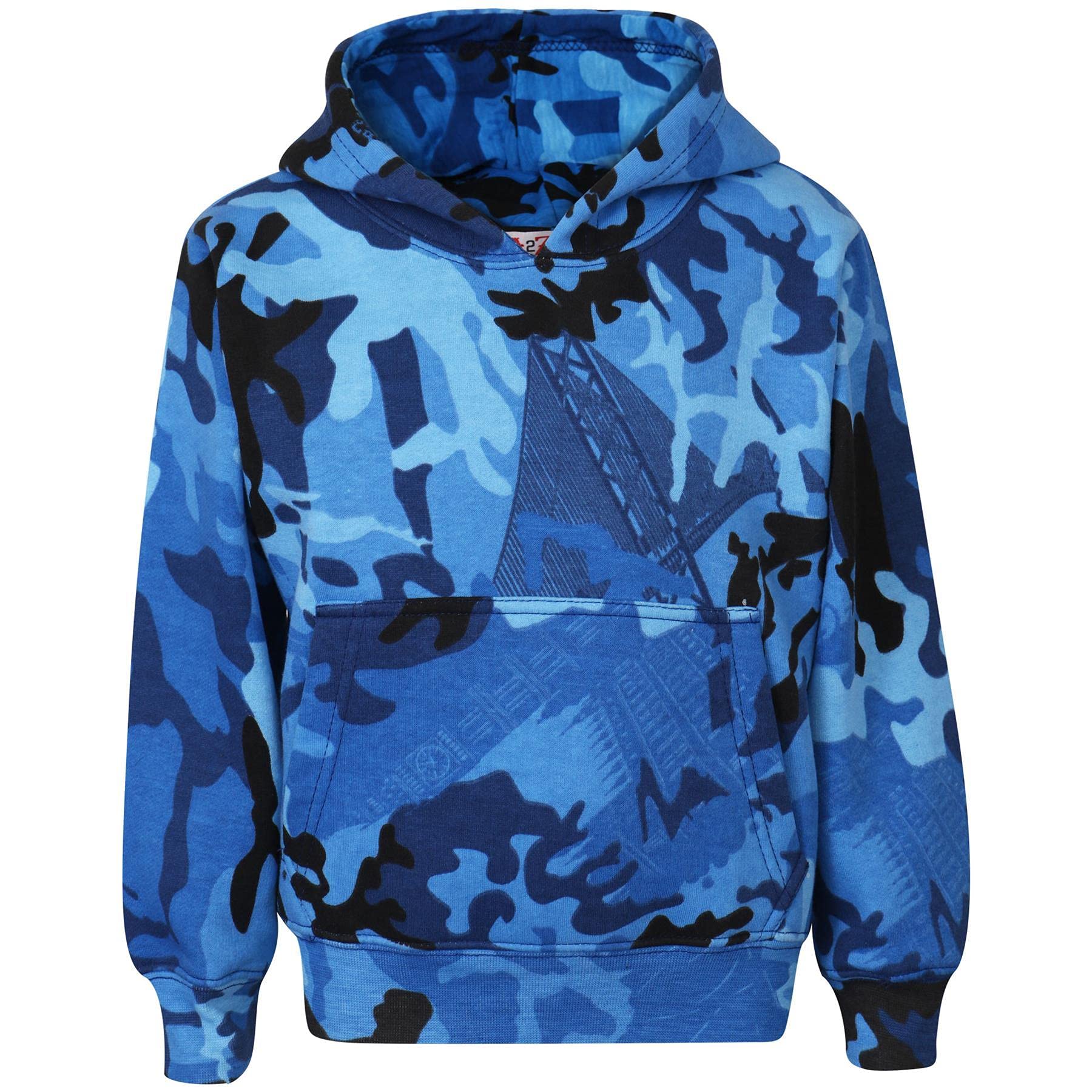 Kids Girls Boys Plain Tracksuit Hooded Hoodie Bottom Jog Suit Joggers 5-13 Years