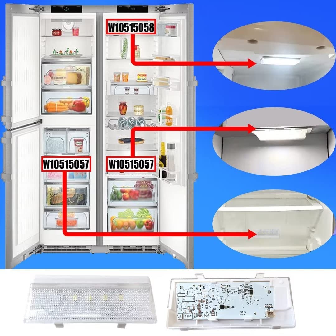 WPW10515057 Refrigerator LED Light for Whirlpool W10515057