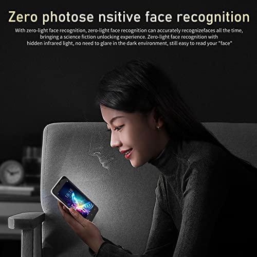 Unlocked Cell Phone, 4.5in White Mobile Phone for Smart Phone 4GB RAM 32GB ROM Dual SIM Phone, MTK6889 Deca Core, 5MP 13MP Camera, 4950mAh Battery