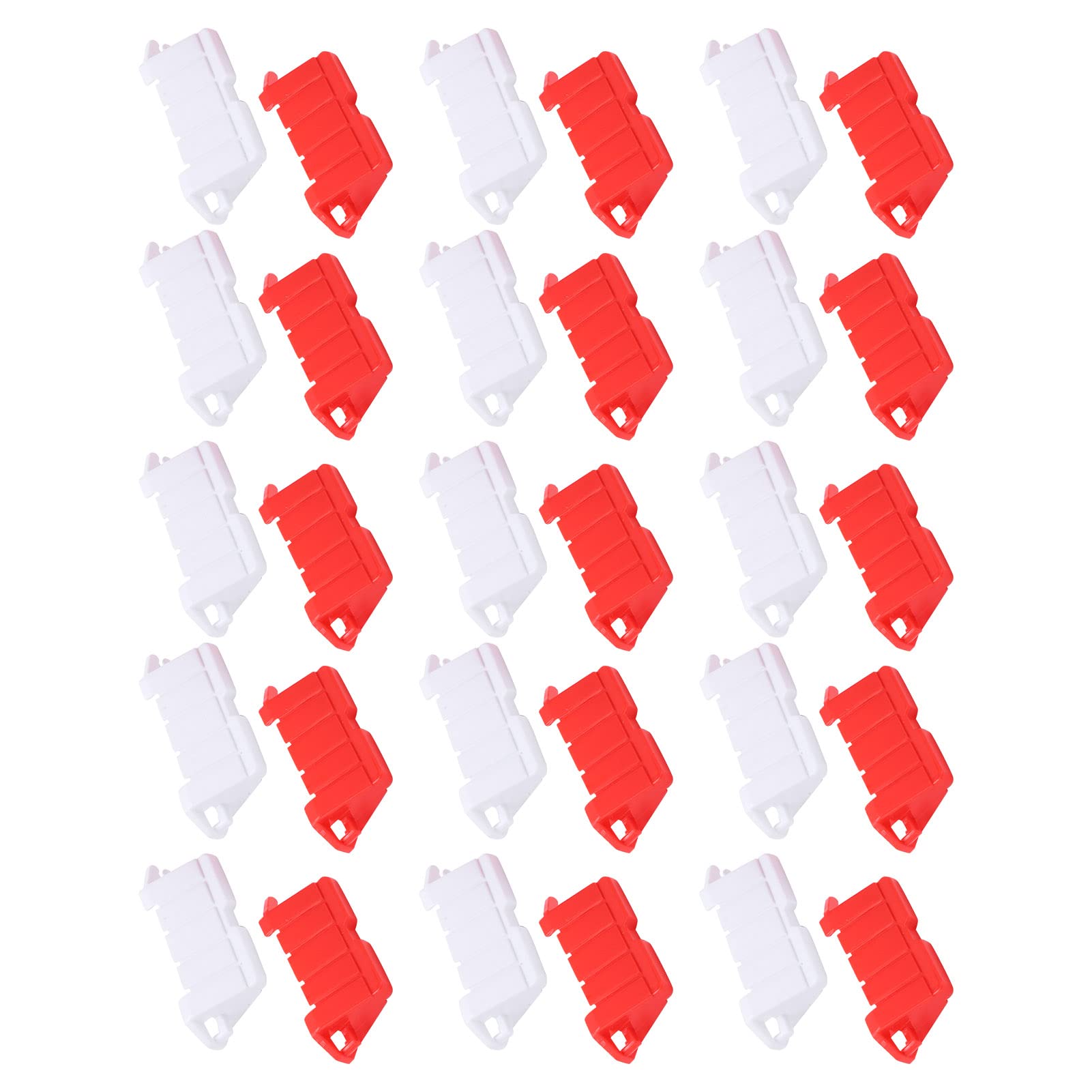 RC Roadblocks, 30Pcs RC Roadblocks Plastic Universal Drift Race Road Barriers Remote Control Car Accessories RC Crawler Accessory
