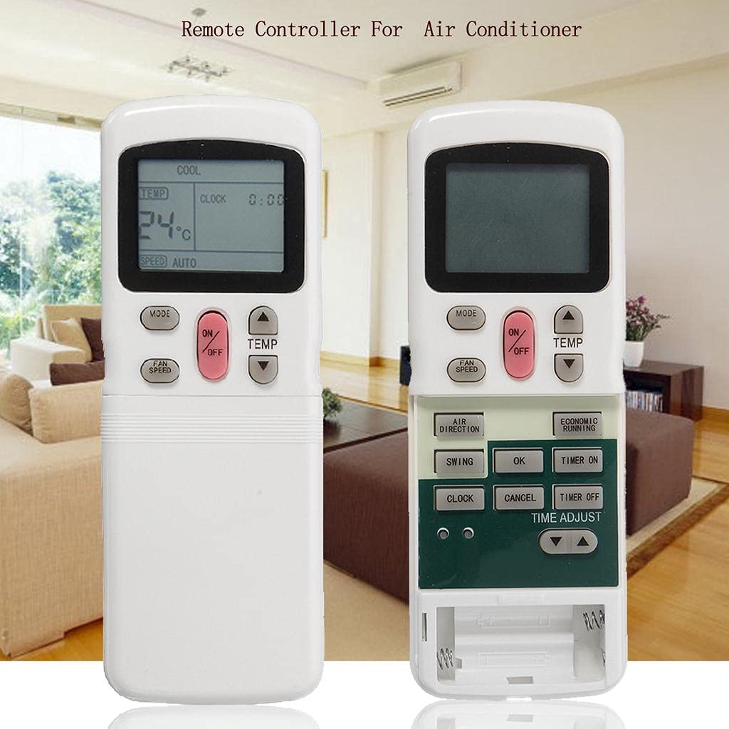 KUJOBUY Replacement Air Conditioner Remote Control Compatible with Midea Carrier Electrolux Blue Star Miller Beko JBS Fortress Juterclima Reflex Dl R11hg/e R11cg/e