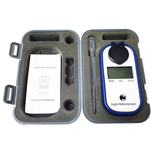 Rhino 0-90 Digital Brix Maple Syrup Jam Sauces Juice Refractometer ATC IP65