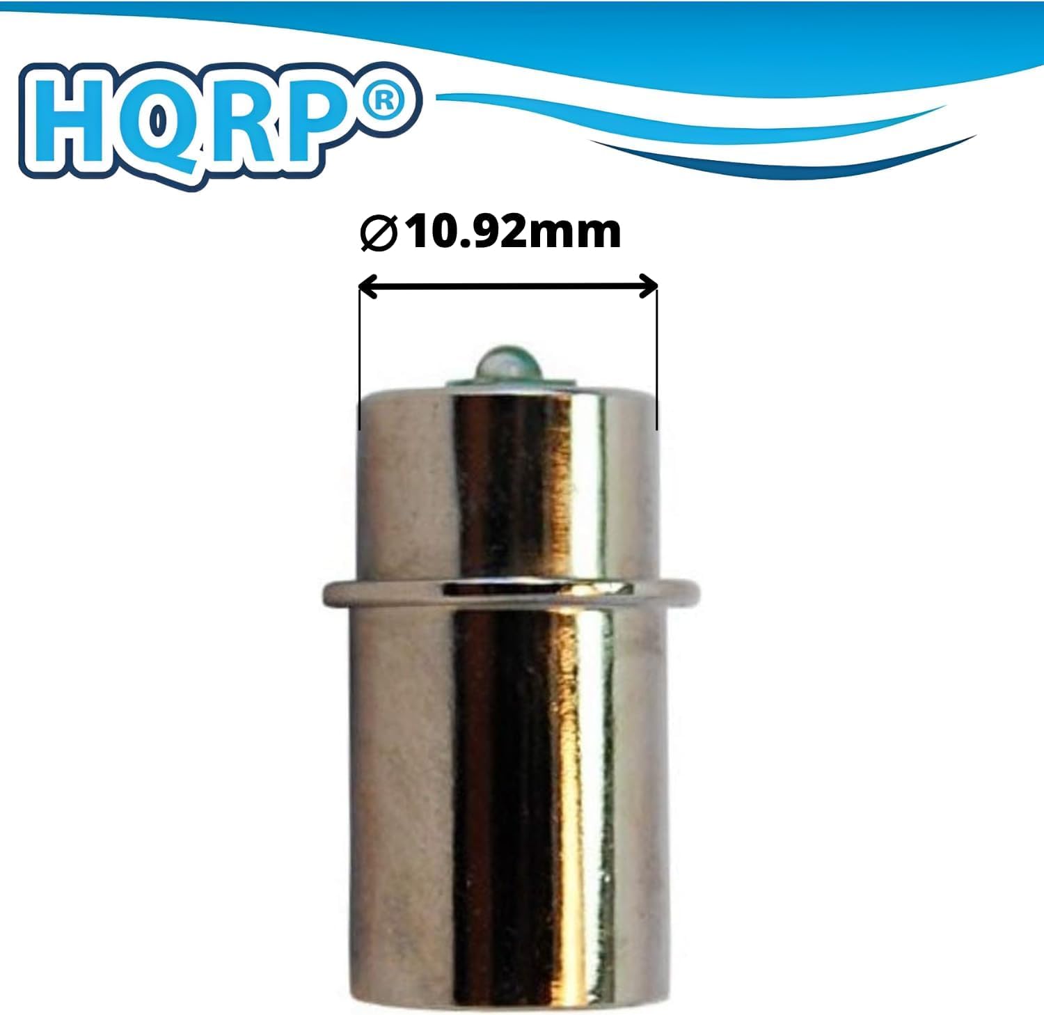 HQRP High Power 3w LED Bulb Compatible with Maglite 3D 4D 5D 6D / 3C 4C 5C 6C / 3-4-5-6 D/C Cell Torch Flashlights Conversion Bulb Upgrade