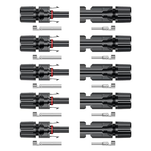 RICH SOLAR 5 Pairs Solar Connectors
