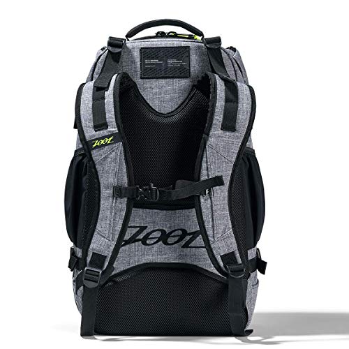 Zoot Ultra Tri Bag β Triathlon Transition Bag with Storage Compartments, Durable and Lightweight Backpack for Gym, Race Day, and Training, Grey