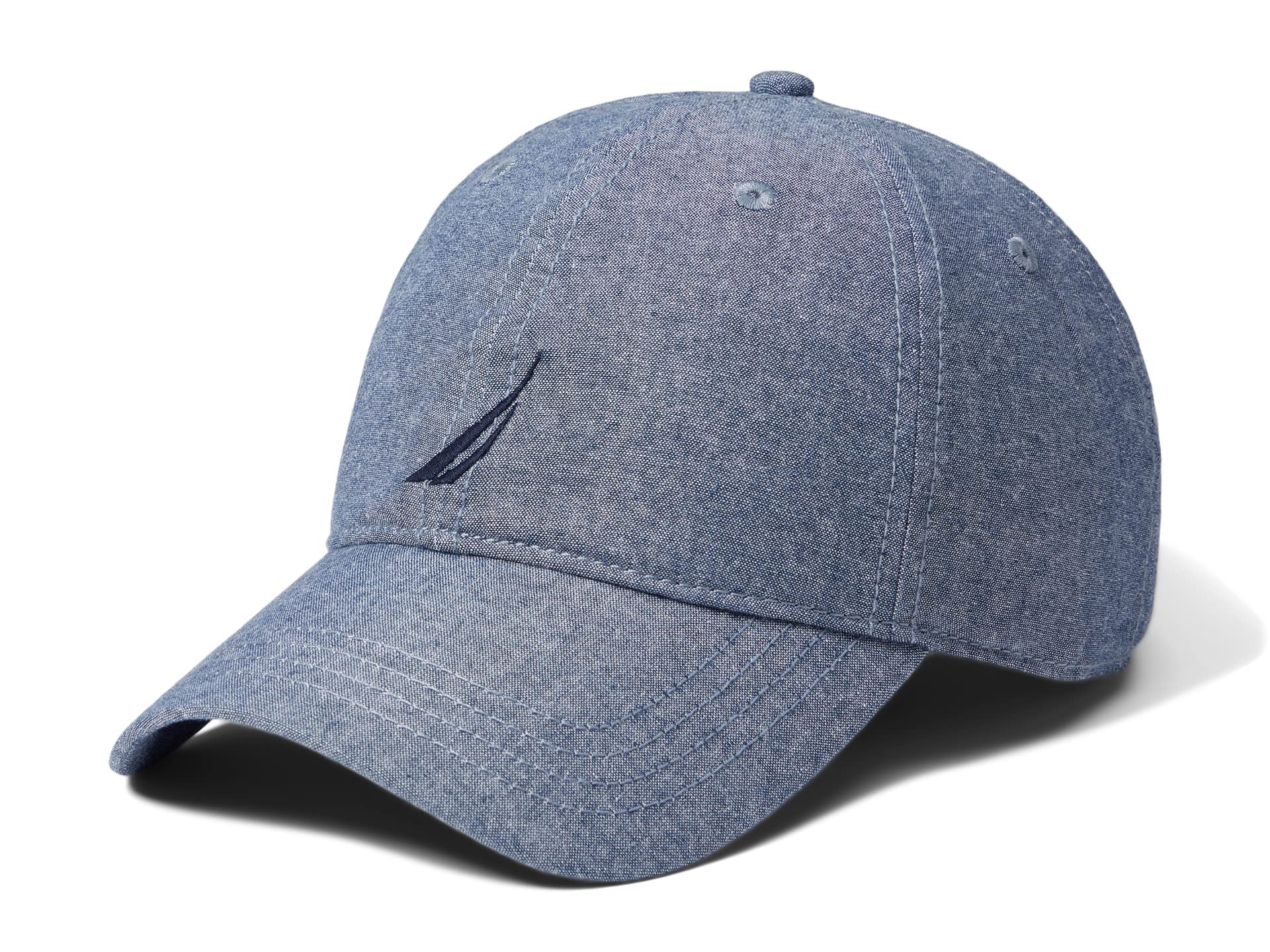Nautica J-Class Logo 6-Panel Cap Cobalt Wave 1 One Size