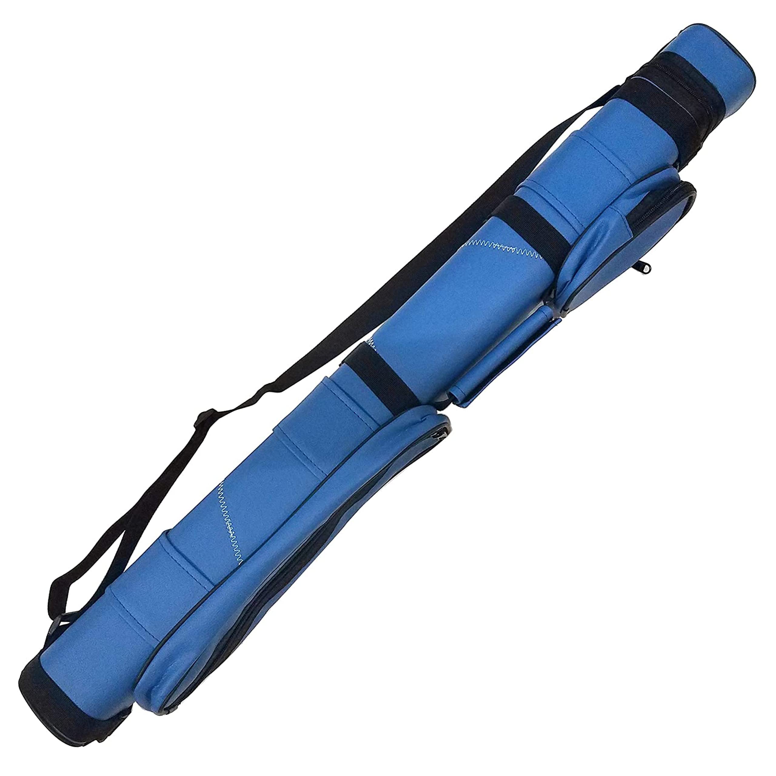 Iszy Billiards 2x2 Hard Pool Cue Stick Carrying Case, Black, Medium, C22520-black