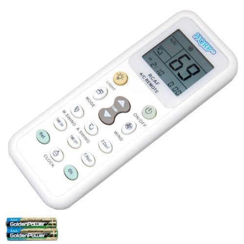 HQRP Remote Control Compatible with DAIKIN ARC433B70 ARC433A1 ARC432A2 ARC433A15 ARC433A6 ARC433B47 Air Conditioner Controller