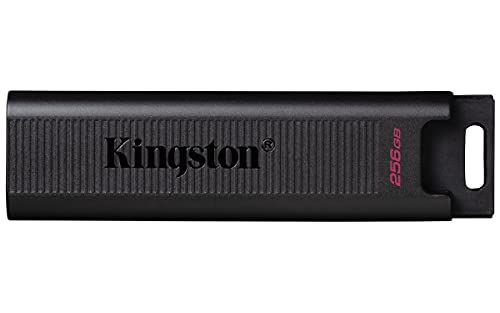 Kingston DataTraveler Max 256GB USB-C Flash Drive with USB 3.2 Gen 2 Performance, Black