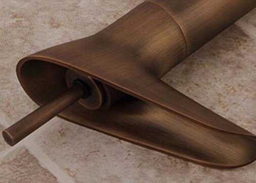 SJQKA-Artistic basin, platform washbasin, faucet, personalized fashion antique wrench type faucet, bamboo faucet, basin faucet