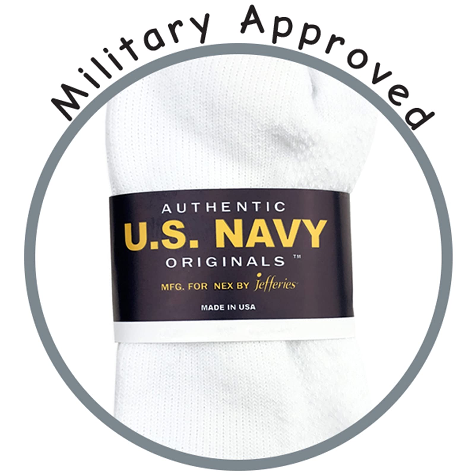 Jefferies Socks Mens Womens Military Coolmax Mesh Cushion Low Cut Socks 4 Pair Pack (9-11, White)