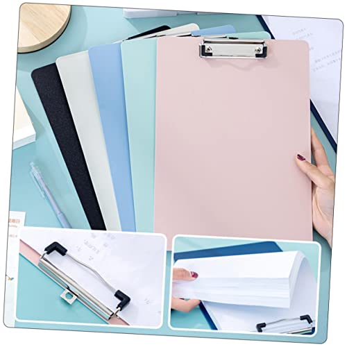 Tofficu 10 Pcs Writing pad exam Paper Clips Pencil Sketch Hand Support Plastic folders Paper folders Paper File Organizer Magnetic Suction Clipboard Pencil Sketch Clipboard Clip Boards a4