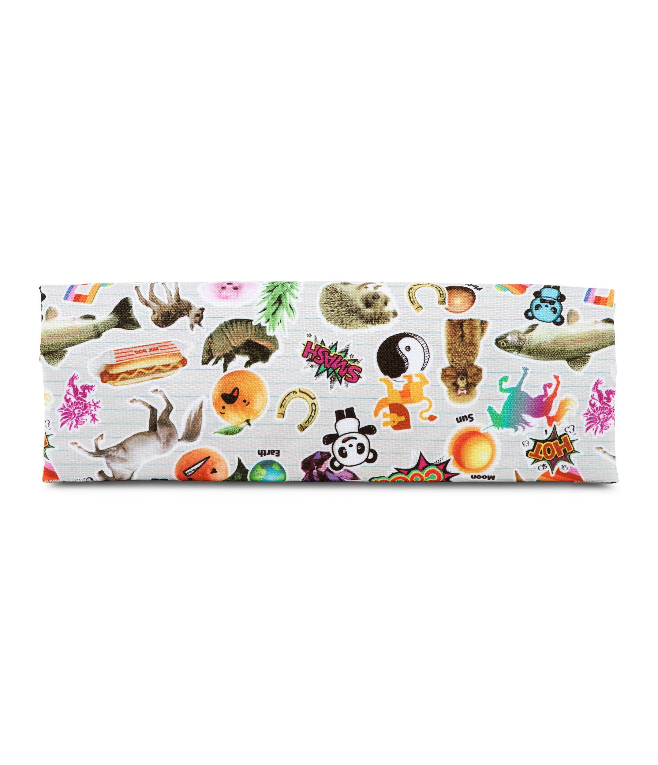 Jansport Digital Burrito Accessory Pouch, Multi Stickers