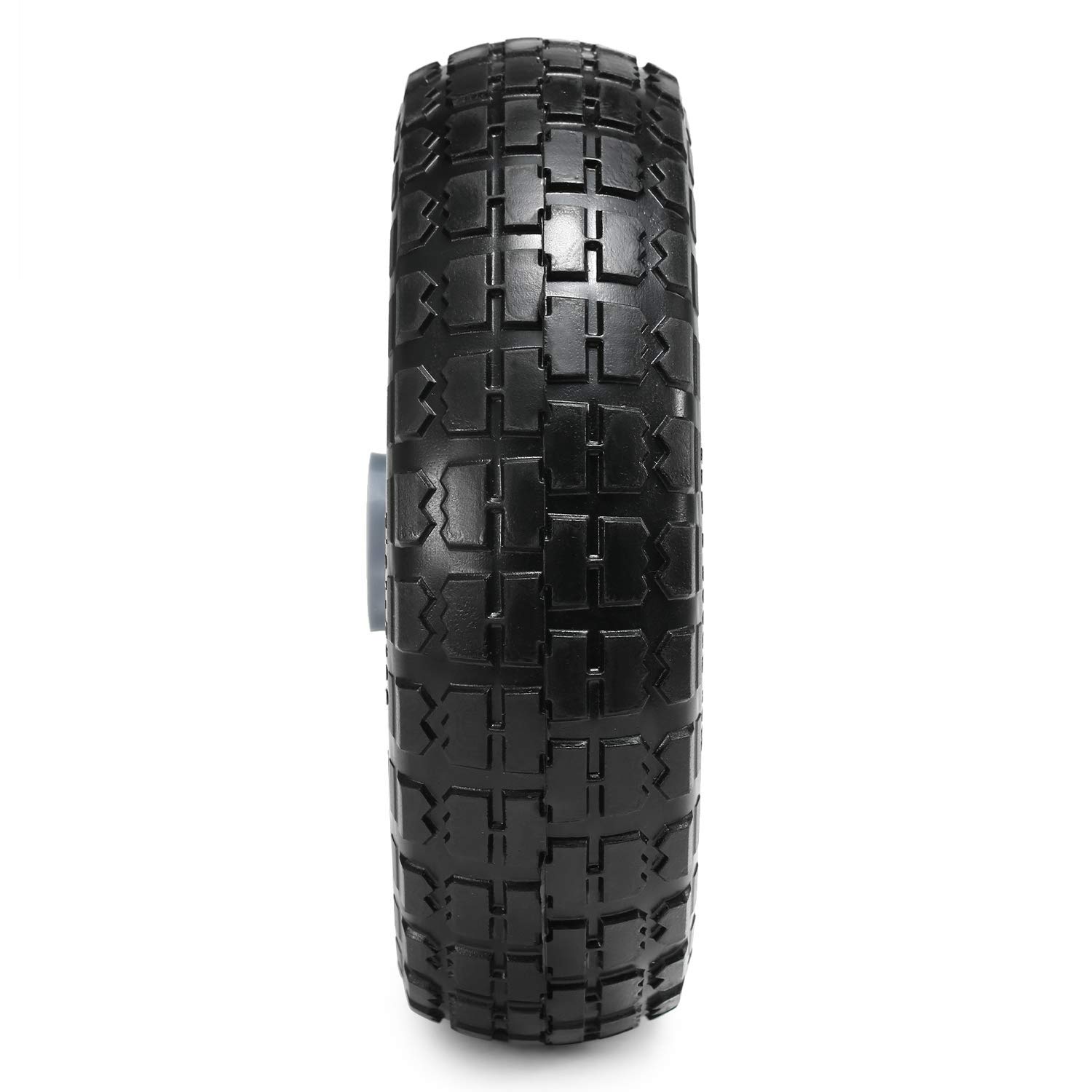 LIXADA 10" Kayak Trolley Tire Kayak Trailer Tire Puncture-Proof Tire Wheel for Kayak Canoe Trolley Cart Replacement Tire Wheel 1pc