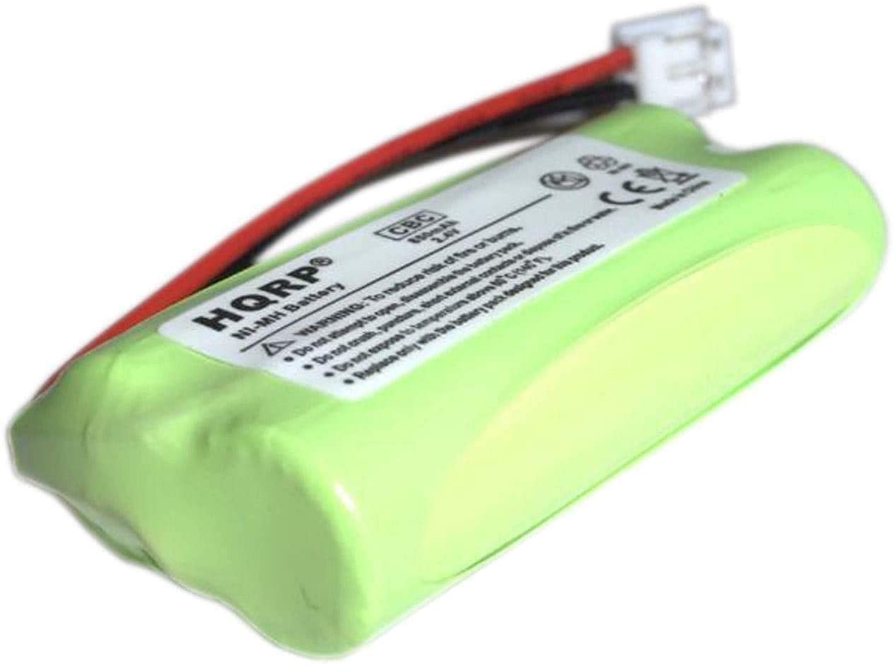 HQRP Phone Battery Compatible with Sanik 2SV-AAA65H-S-J1 2SN-AAA65H-S-J1 General Electric GE 5-2826 28871 28871FE2-A 5-2814/52814, 28811 28811FE2-A 28811FE2 28851 27902 27950 27951 Cordless Telephone