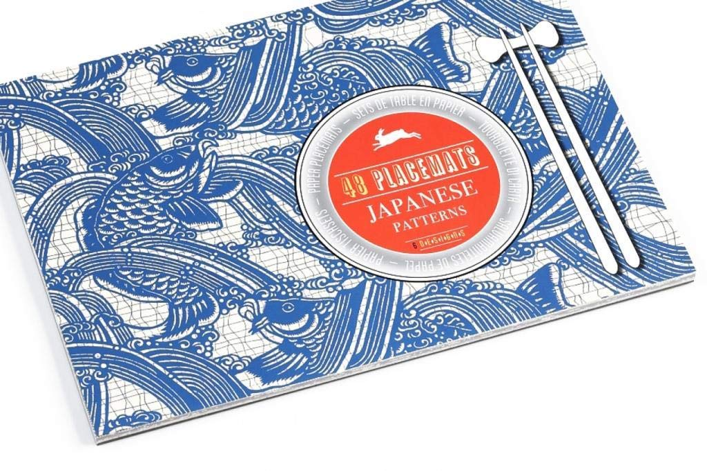 Japanese Patterns: Paper Placemat Pad (Multilingual Edition)