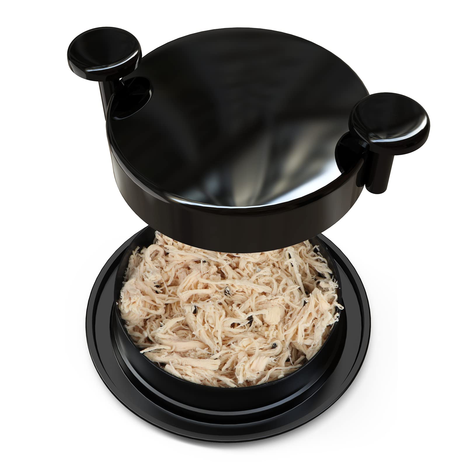 NeuerWall Chicken Shredder - Meat Shred Machine Kitchen Tool, Chicken Breast Shredder Tool Twist Meat Shredder Bowl Food Grinder for Pork, Beef and Chicken