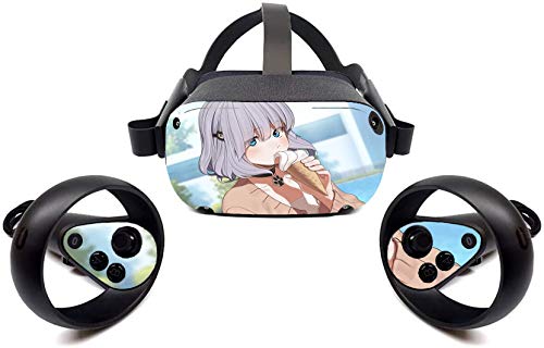 Oculus Quest VR Headset Skin sticker Cute Manga Vinyl Decal for Headset and Controller by ok anh yeu