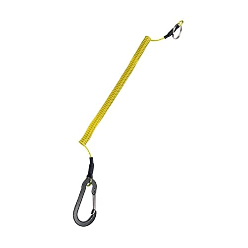 MEFESE 3pc Carabiner Anti-Lost Rope sub-Plier Control Fish Hang Buckle Rope 6 Color Strong Pull Lanyard