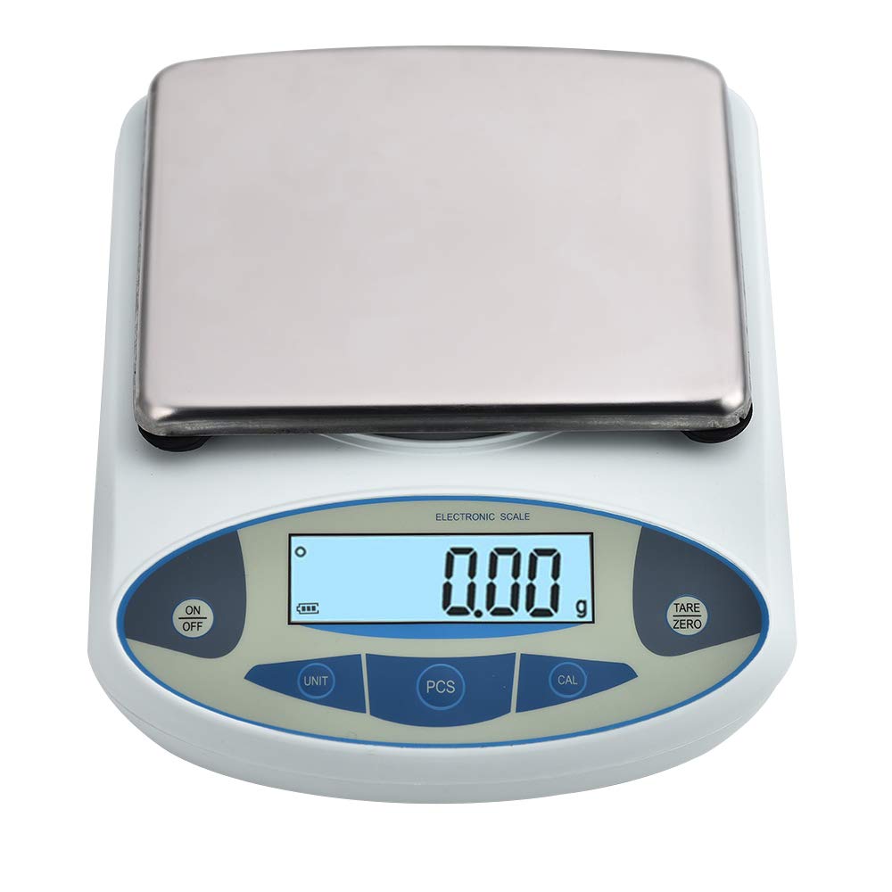KOOKYOU Lab Analytical Electronic Balance Scale 0.01/5000 Gram Scale Laboratory Balance Digital Kitchen Balance Scale Jewelry Gold Scale Precision Balance