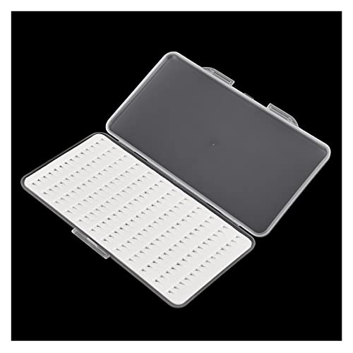 MEFESE Fly Hook Box Fly Fishing Hook Box with Foam Waterproof Durable Fishing Gear Transparent S M L Size Fishing Tackle Box