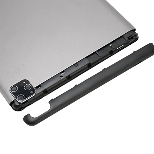 RTLR Grey Tablet, 5G WiFi 10.1 Inch Reading Tablet for Gaming (US Plug)