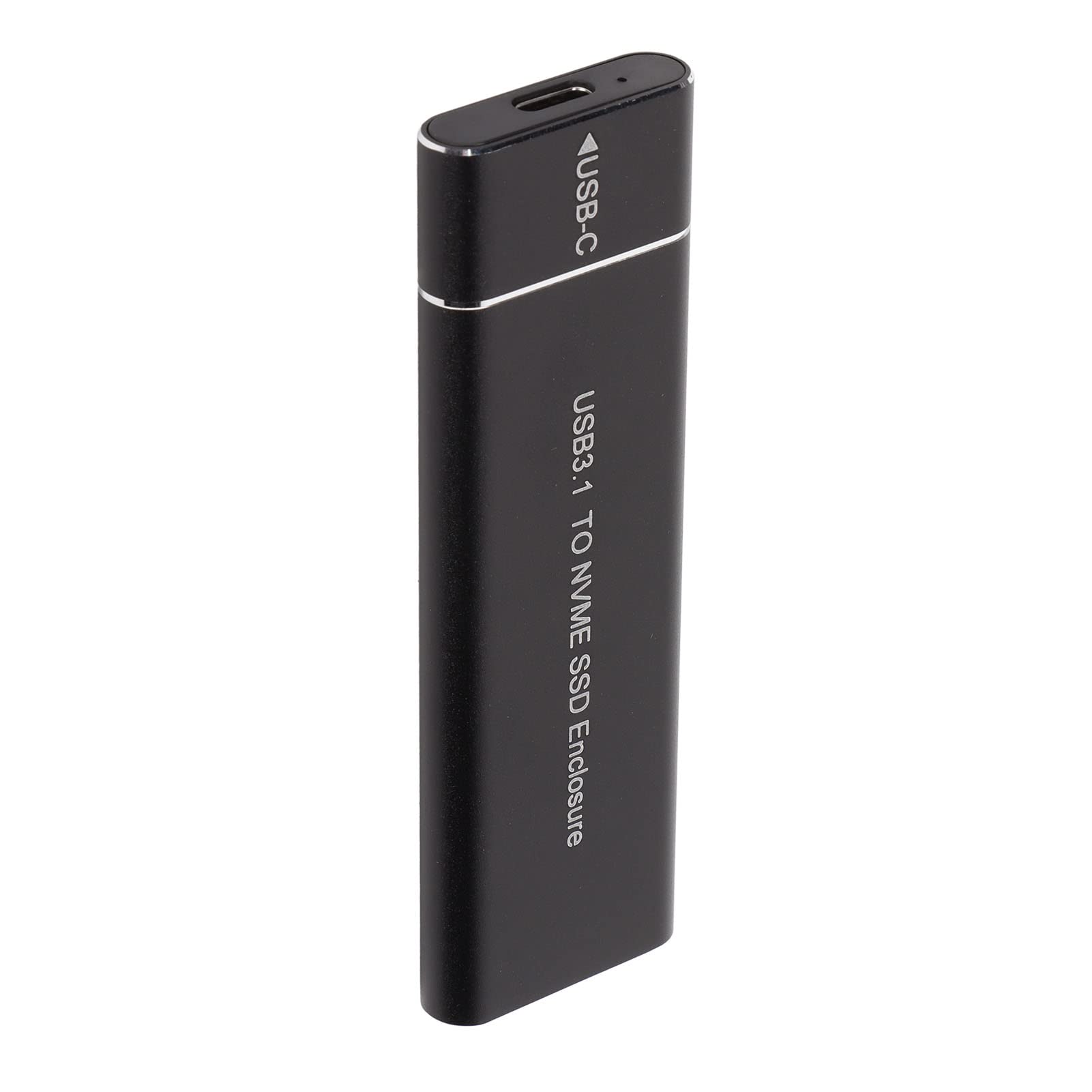 SSD Enclosure USB3.1 TypeC Interface M.2 NVMe SSD Enclosure Ultrathin Excellent Heat Dissipation Aluminum Alloy 6Gbps for PC