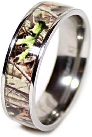 His & Hers Camo Wedding Ring Sets - Camo Wedding Band - Engagement Ring Set - Wedding Rings - Wedding Rings - Camo Rings for Women - Camo Rings for Men - Wedding Ring - His and Hers Rings