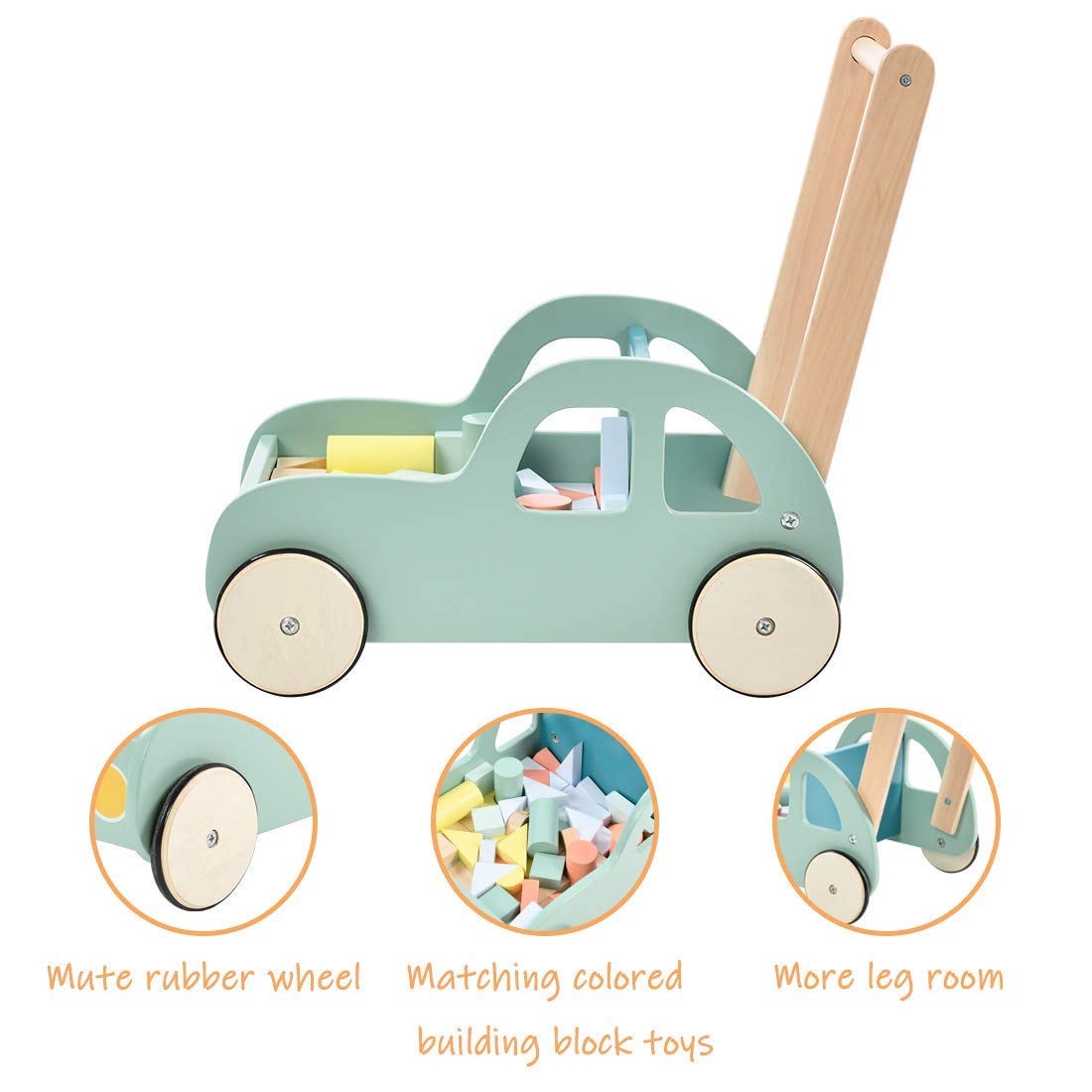Jolie VALLÉE Toys & Home Blocks Trolley