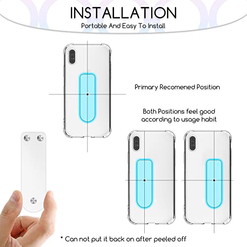 TOQMCI Phone Grip Strap Holder (White)