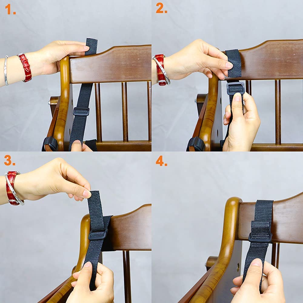 Jolik Baby 5 Point Harness High Chair Straps Baby Seat Belt for Stroller High Chair Pram Buggy