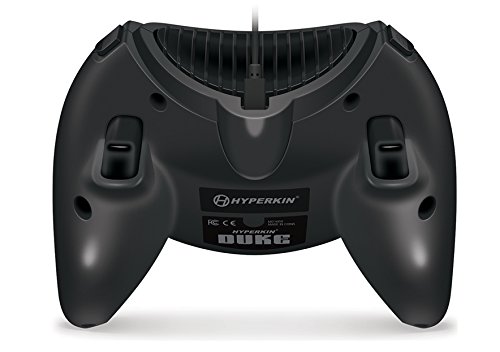 Hyperkin Duke Wired Controller for Xbox One/ Windows 10 PC (Black) - Officially Licensed by Xbox